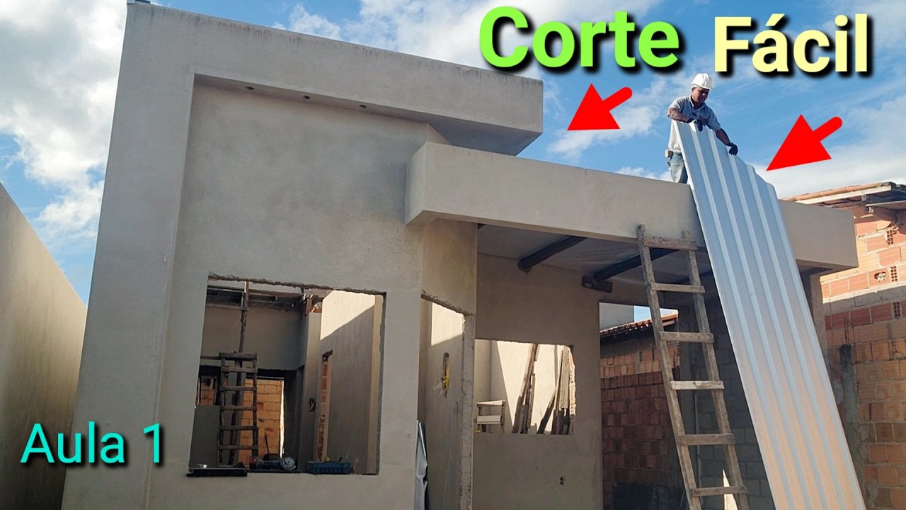 Fácil Marcar e Fazer esse Corte Telhado Simples Galvanizado! - YouTube