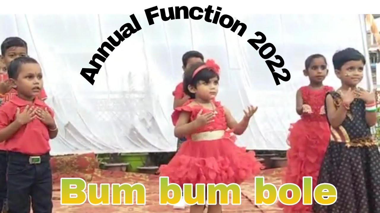 Bum Bum bole 🔥 (Full song) | Annual function dance steps 💃💃 | Tare ...
