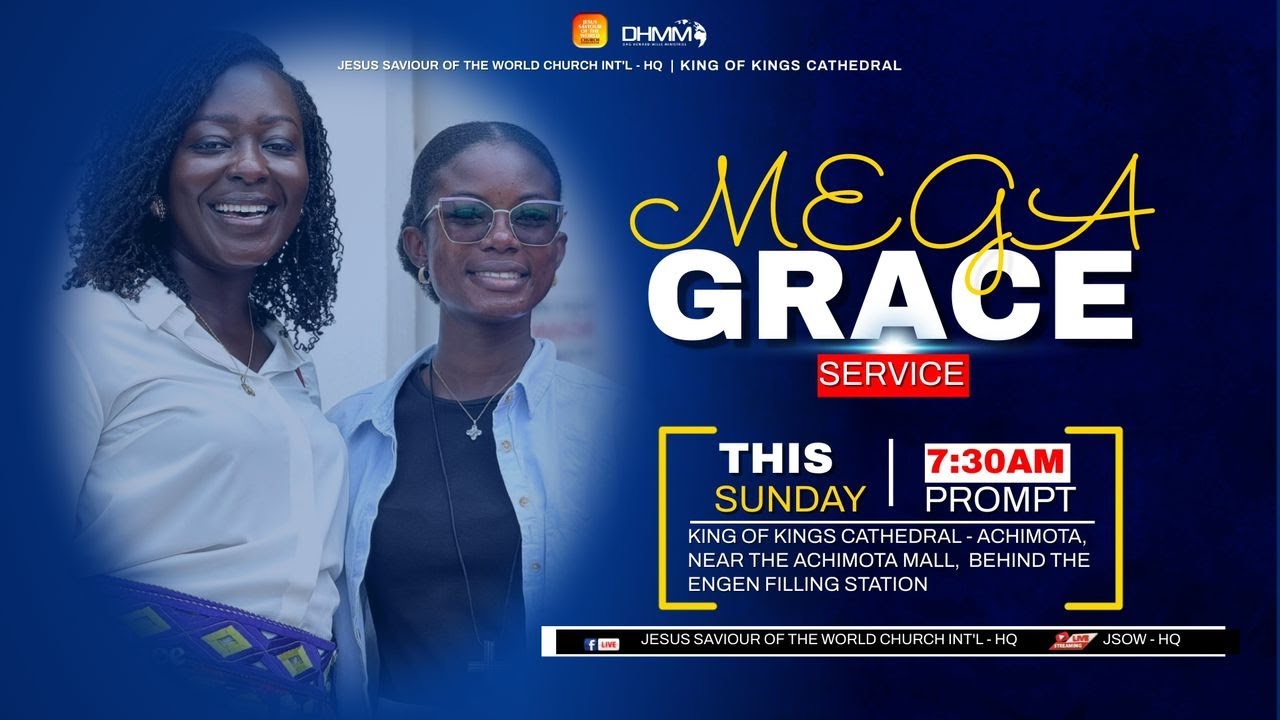 MEGA GRACE SERVICE | Sunday 18th August, 2023. - YouTube