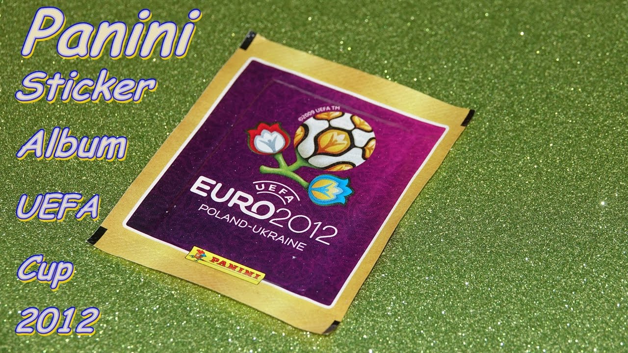 PANINI STICKER ALBUM UEFA EURO 2012 new Paninialbum unboxing sticker ...