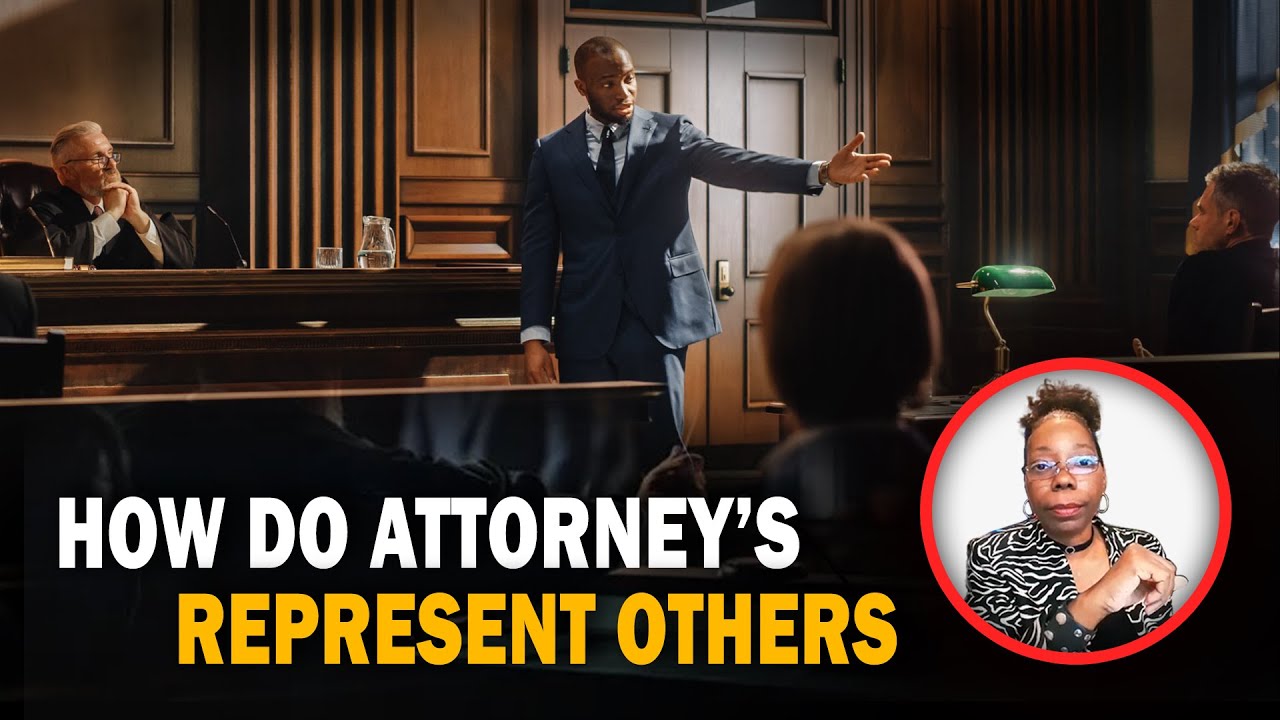 How can a licensed attorney represent others in a court case? - YouTube