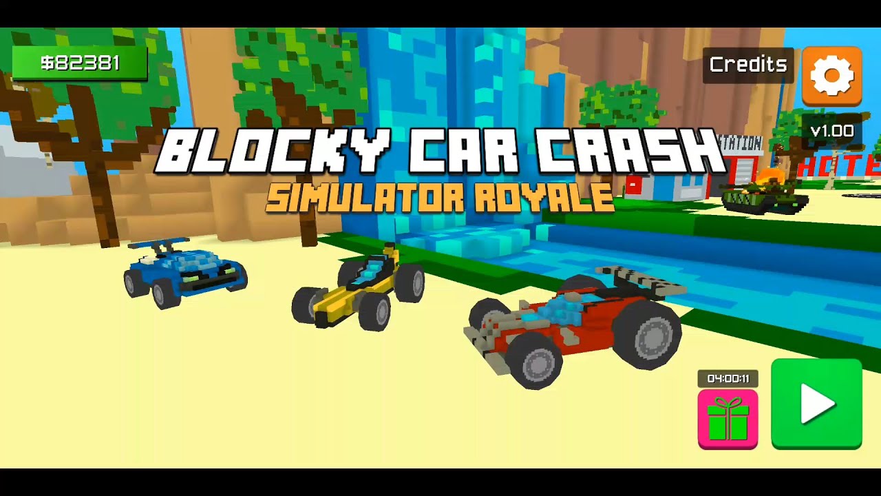 Blocky Car Crash - Demolition Derby - Android best Game - YouTube