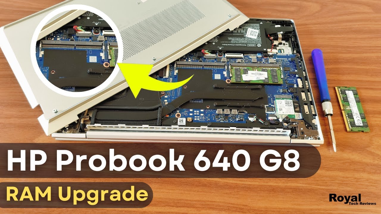 🚀 HP ProBook 640 G8 RAM Upgrade || RAM Upgrade Kaise Karen HP ProBook ...