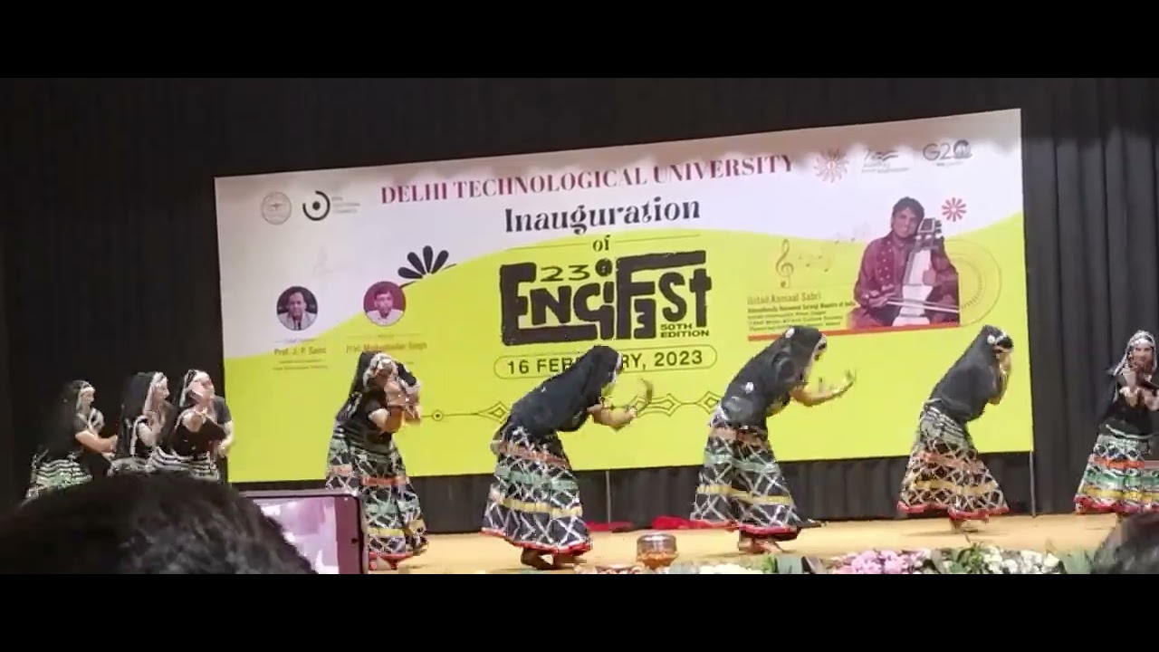 DTU ENGIFEST 2023🔥🔥 ||Kalyo Kood Padyo Mele Main|| #ytshorts # ...