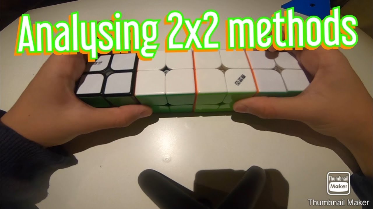 The 4 most popular 2x2 speedsolving methods: Analysed - YouTube