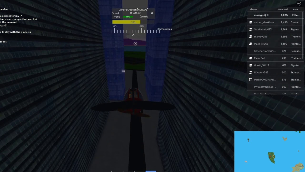 Flying in formation with dereck's creation on[PTFS] on Roblox (so ...