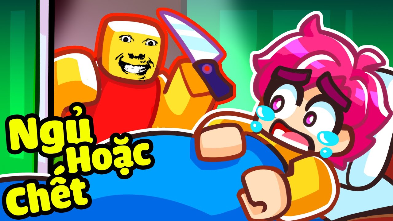 HIHA phải ngủ tránh khỏi NGƯỜI CHA KỲ QUẶC trong ROBLOX 🥲😱 - YouTube