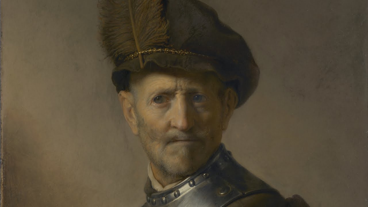 An Old Man in Military Costume (1631) by Rembrandt - YouTube