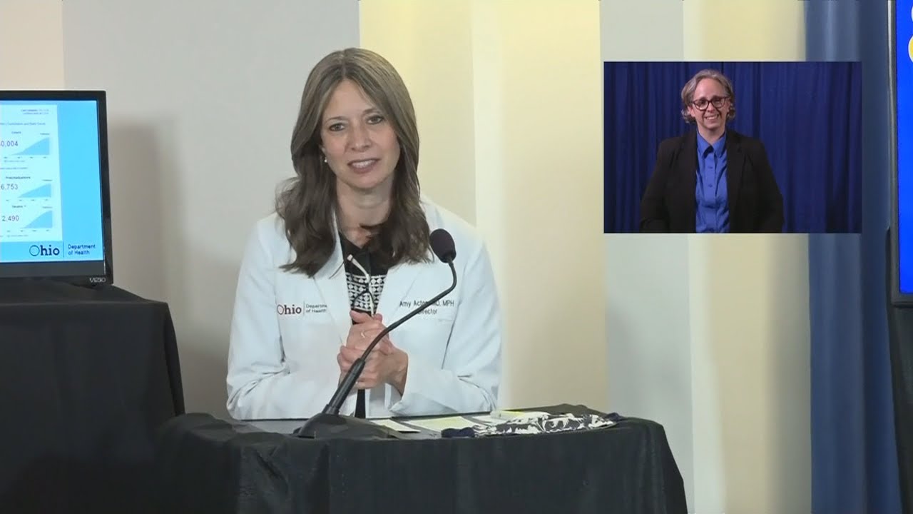 Dr. Amy Acton steps down from leading Ohio Dept. of Health - YouTube