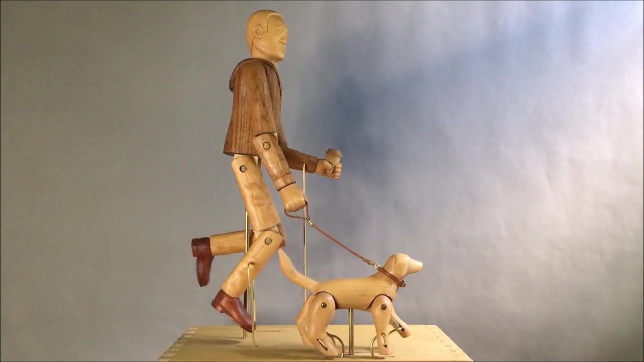 Automata Dog Walker (Updated) - YouTube