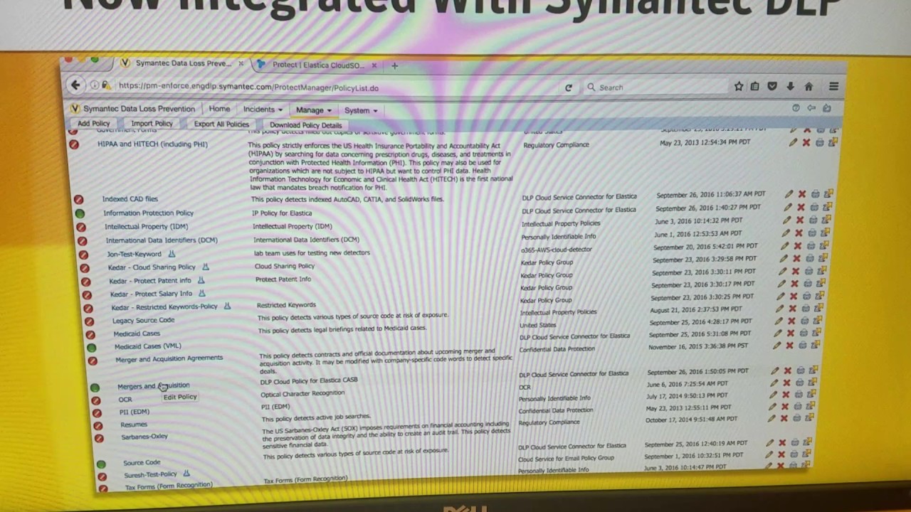 Symantec DLP & CloudSOC Demo - YouTube