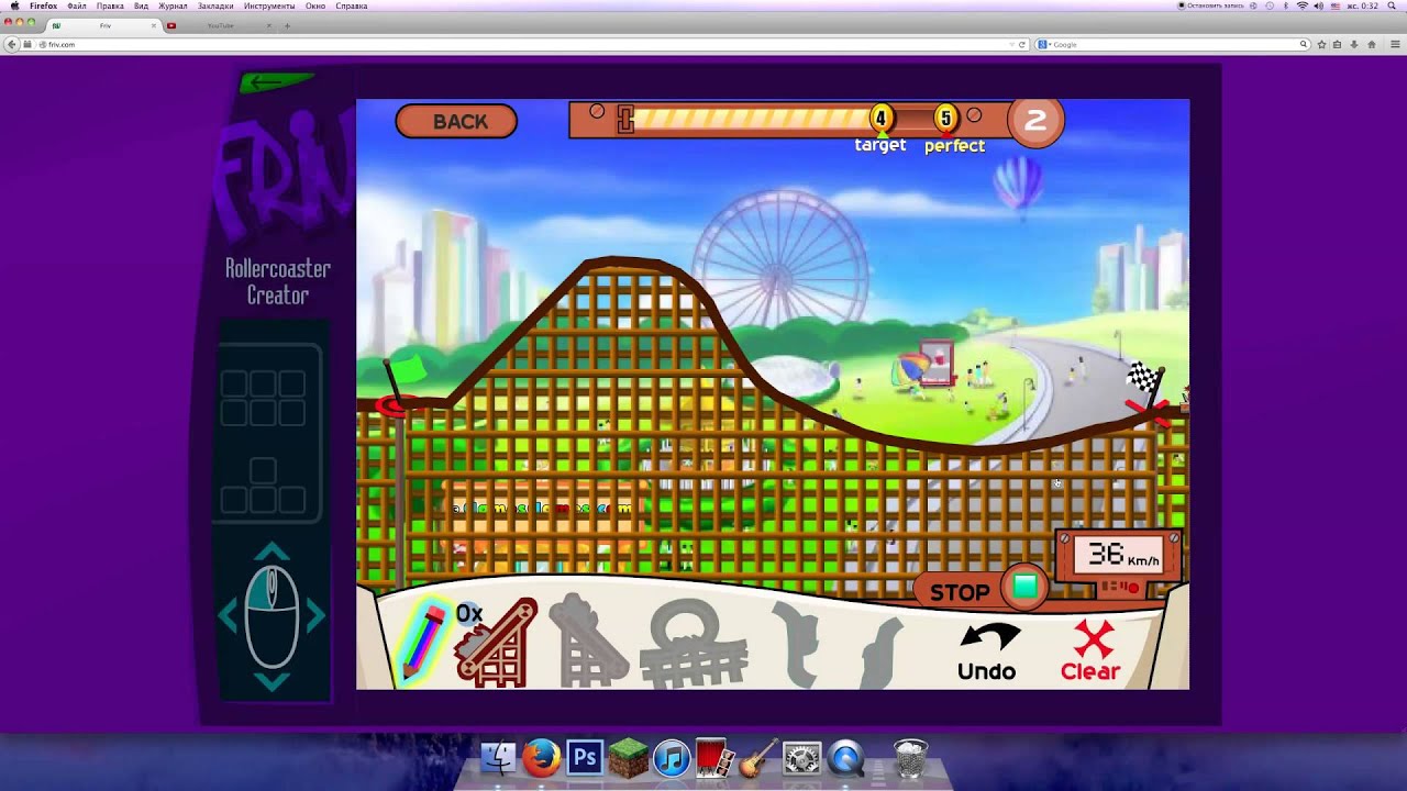 Game#1-RollerCoaster Creator - YouTube
