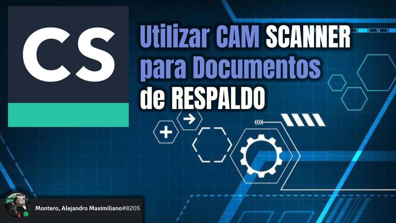 TUTORIAL CamScanner - para enviar DOCUMENTO de respaldo - YouTube