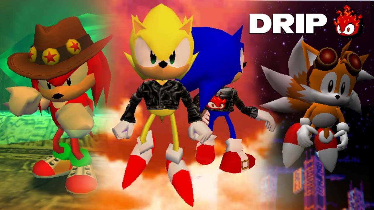 Sonic The Fighters Drip Mod SADX Release - YouTube