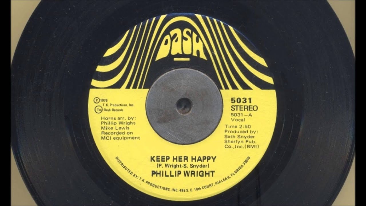 Philip Wright - Keep Her Happy / Instrumental - YouTube