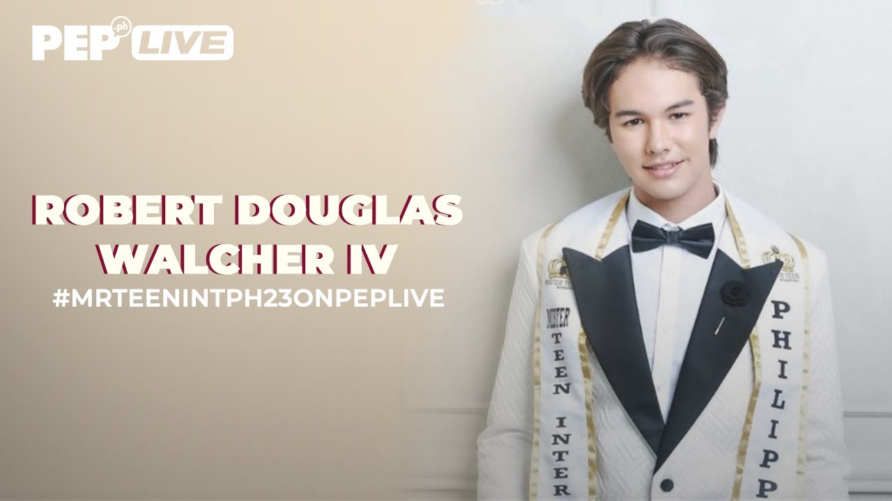 WATCH: Robert Douglas Walcher IV on PEP Live! - YouTube