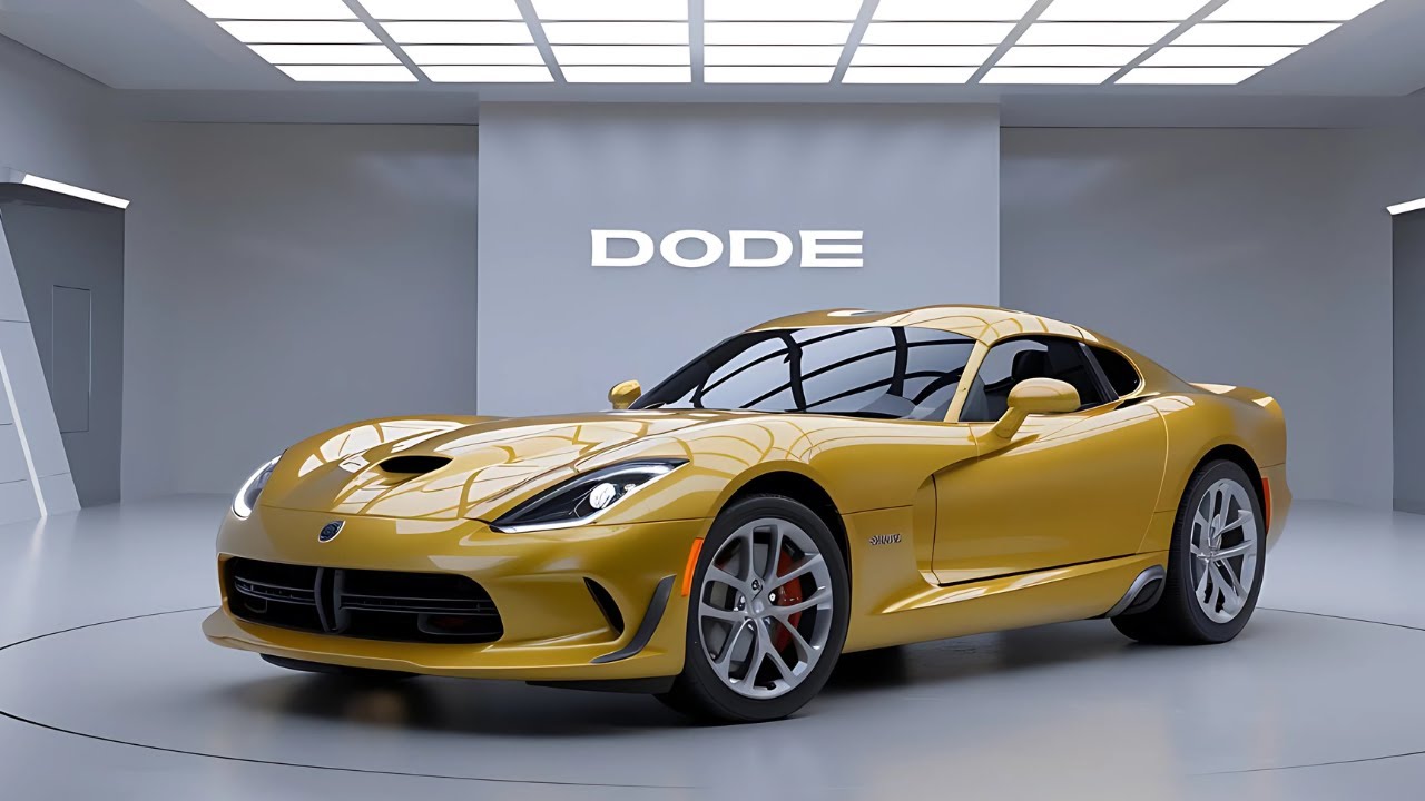 The All New 2025 Dodge Viper Review: Design, Power & Features Unveiled ...