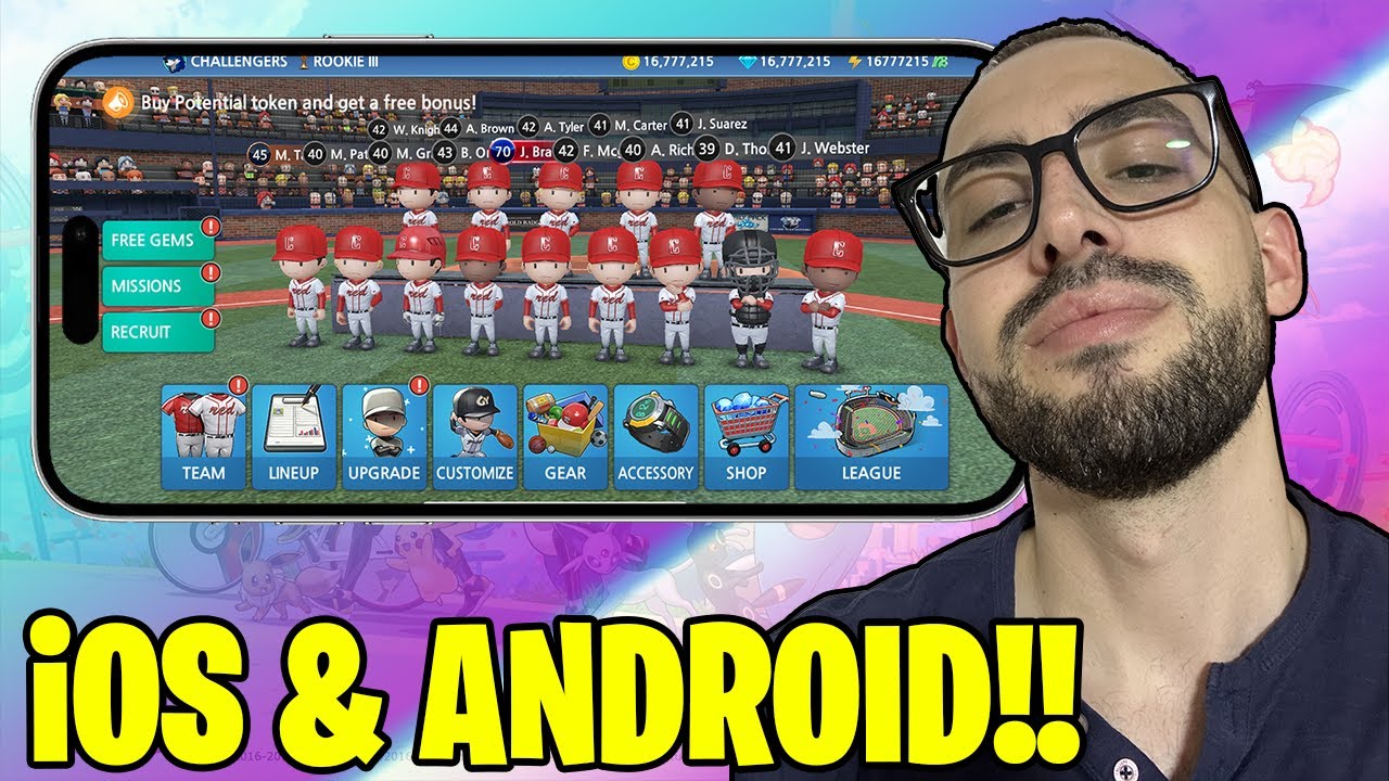 Baseball 9 Hack iOS & Android - How to Get Baseball 9 Unlimited Gems ...