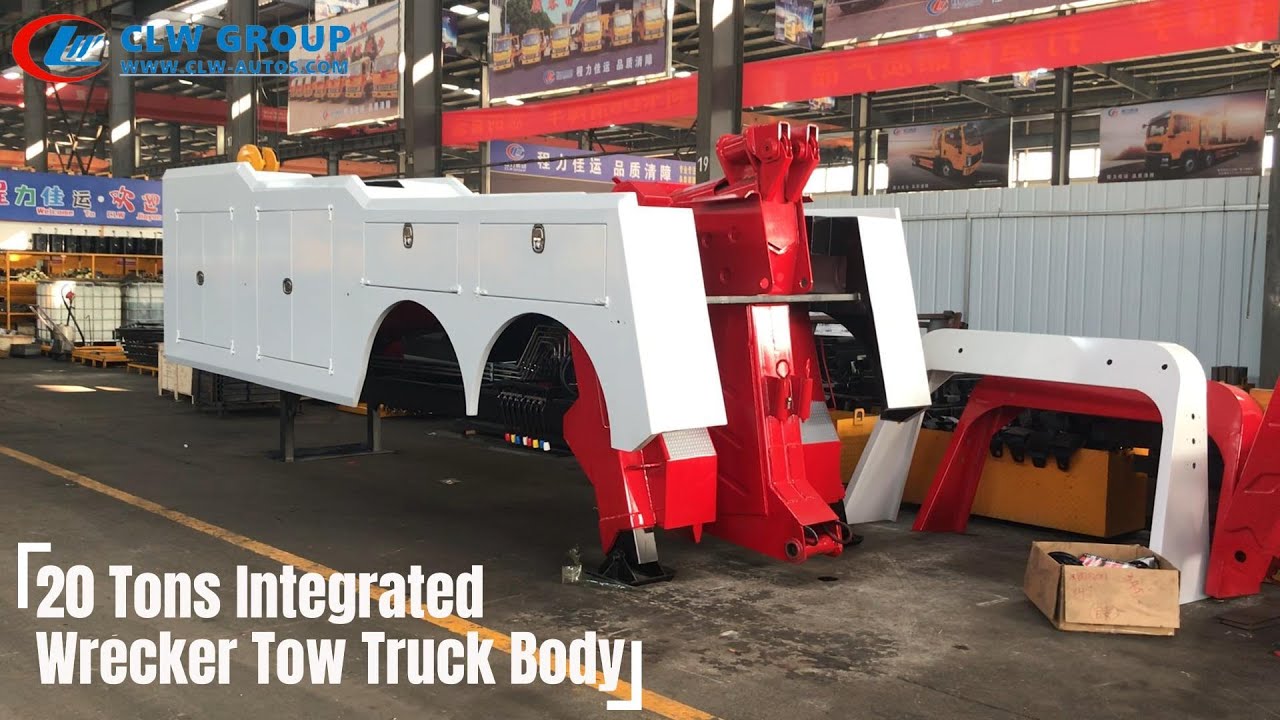 OEM 20 Tons 25 Tons Integrated Wrecker Tow Truck Body Assembly ...