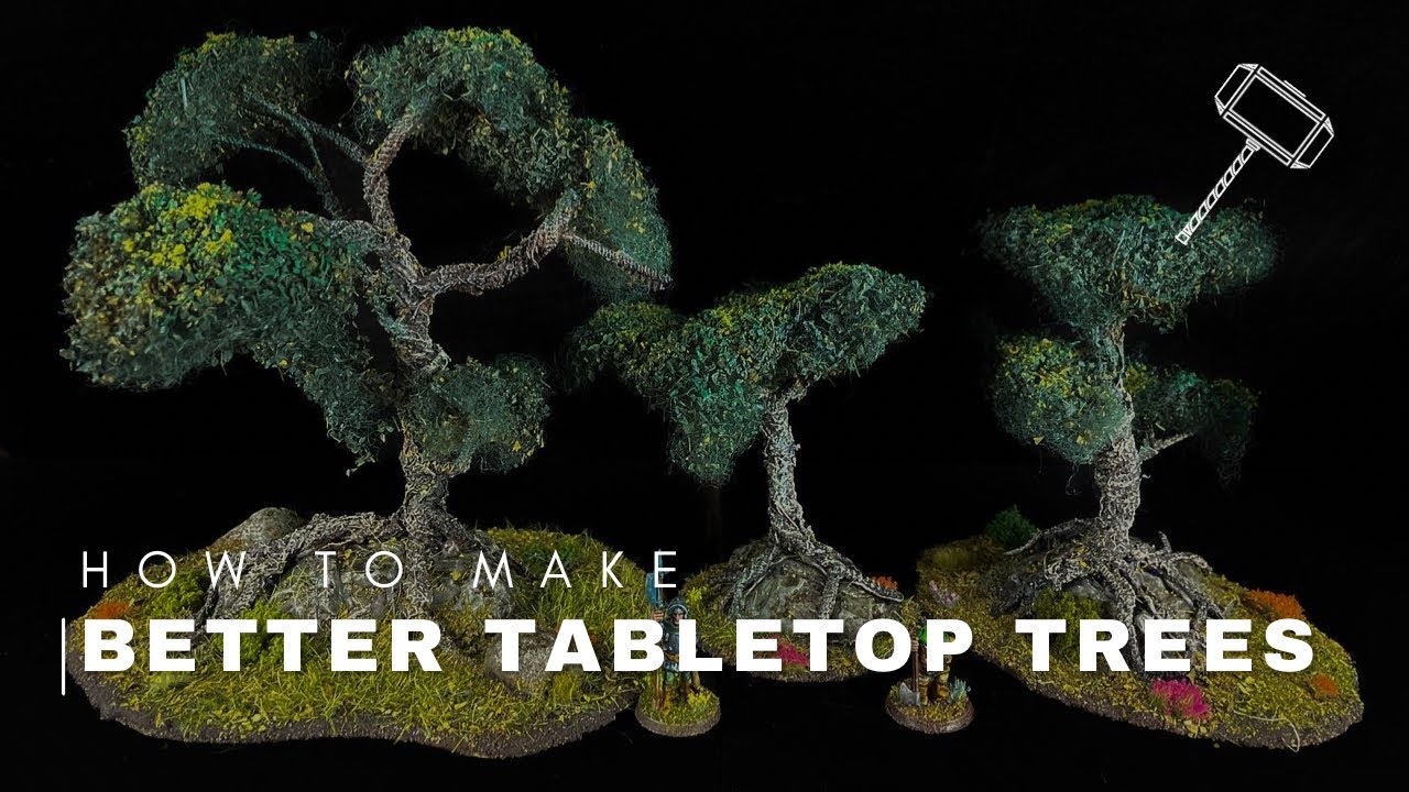 Craft Better Modular Terrain Trees for Tabletop RPGs and Wargaming ...