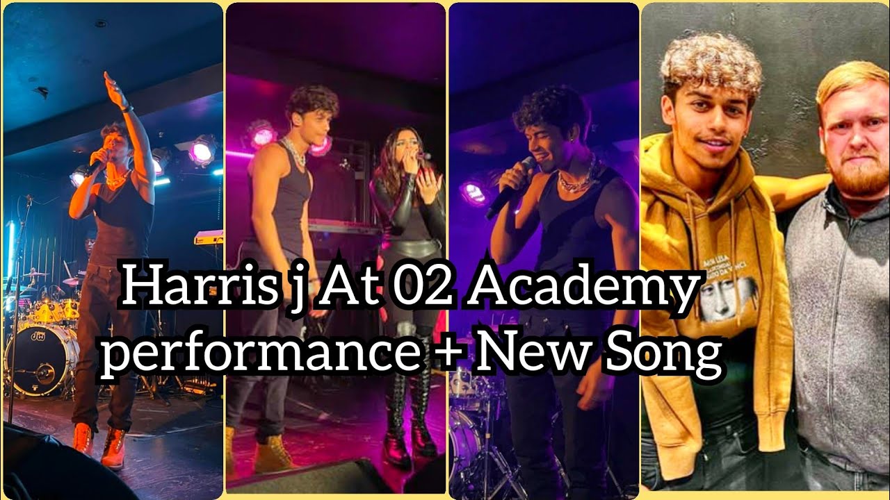 Harris J At The 02 Academy + New Song Performance - YouTube
