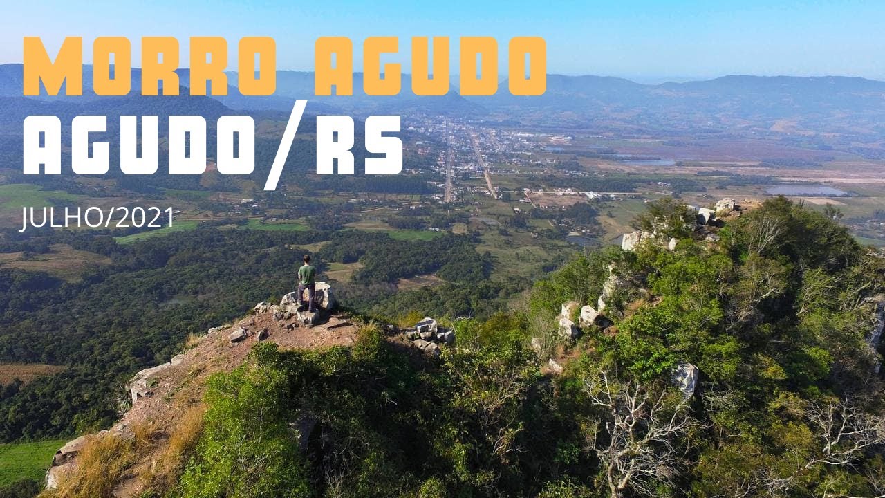 Morro Agudo, Agudo-RS (Drone) - YouTube