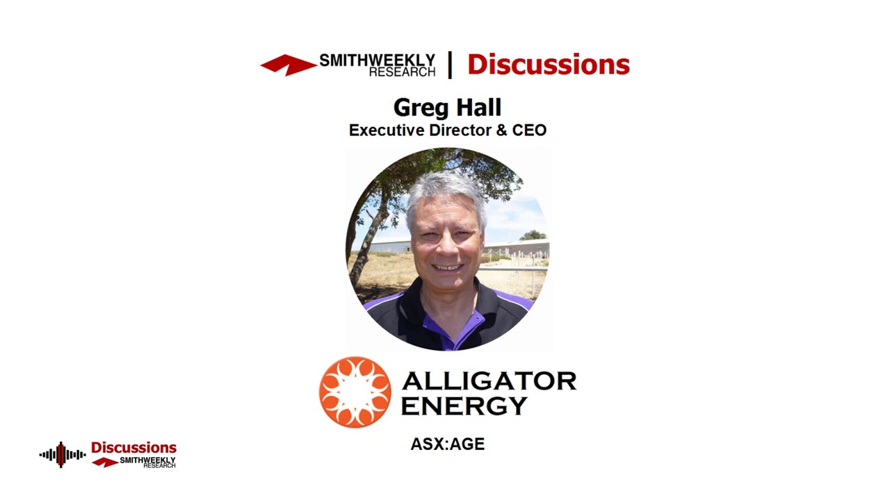 Discussion with Greg Hall | Alligator Energy - YouTube