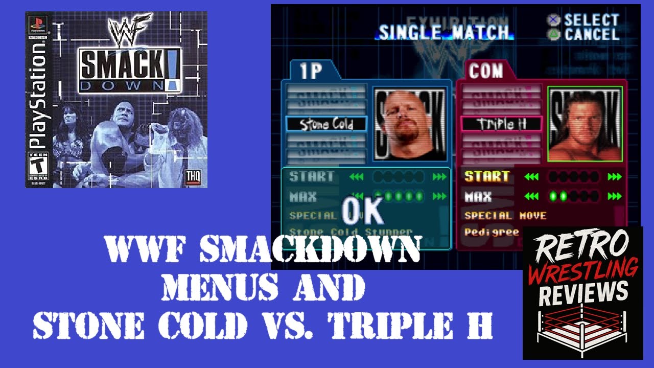 Stone Cold Steve Austin vs. Triple H (WWF Smackdown Playstation) - YouTube