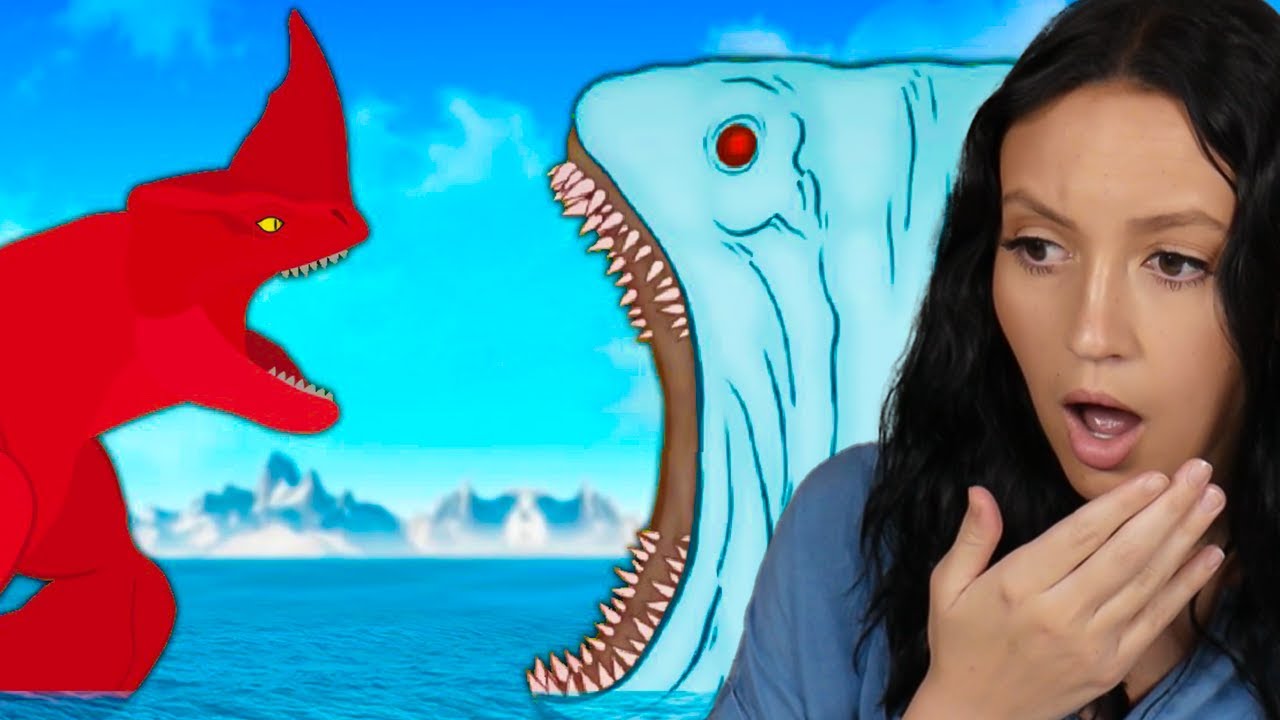 Reacting to RED BLUSTER vs. BLOOP!! (Insane Battle) - YouTube