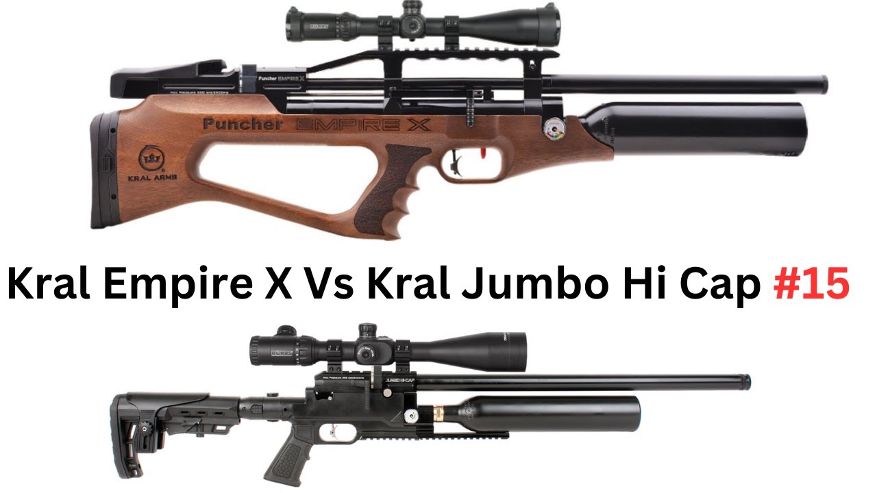 Kral Jumbo Hi Cap Vs Kral Empire X - YouTube