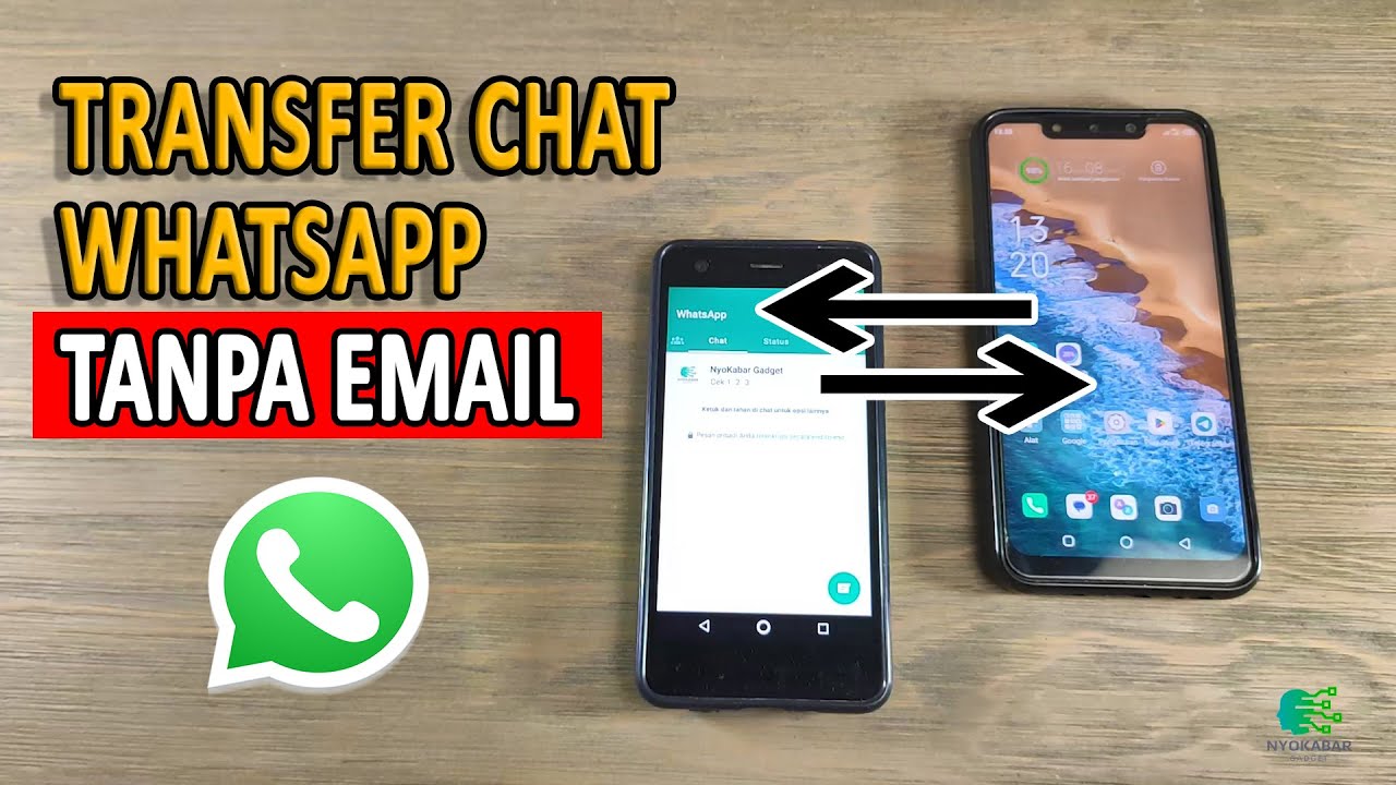 Cara Transfer Chat WA TANPA Email - Tutorial WhatsApp - YouTube