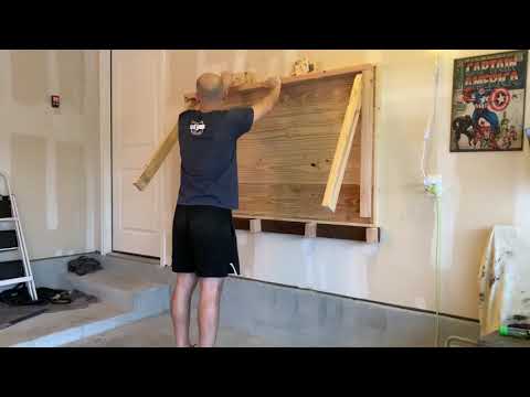 Foldable Wall Workbench
