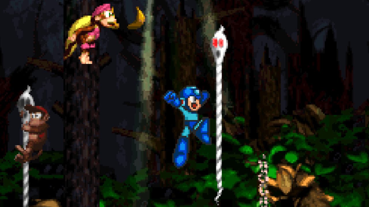 Donkey Kong Country 2 - Forest Interlude [MM7 Style] - YouTube
