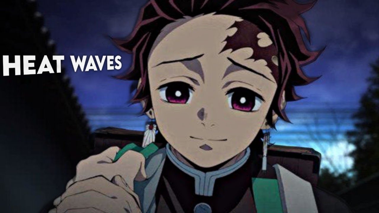 Demon Slayer Heat Waves Edit Tanjiro Cutting Ruis Fake Demon Mom Head Sad Edit Youtube