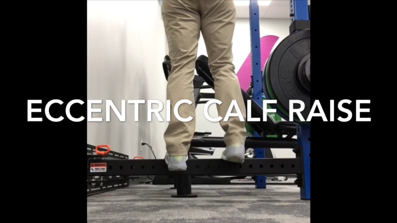 Eccentric Calf Raise - YouTube