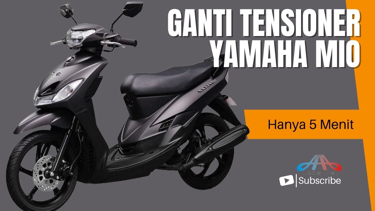 CARA GANTI TENSIONER MIO, 5 MENIT BERESS!!! #yamaha #mio #tensioner ...