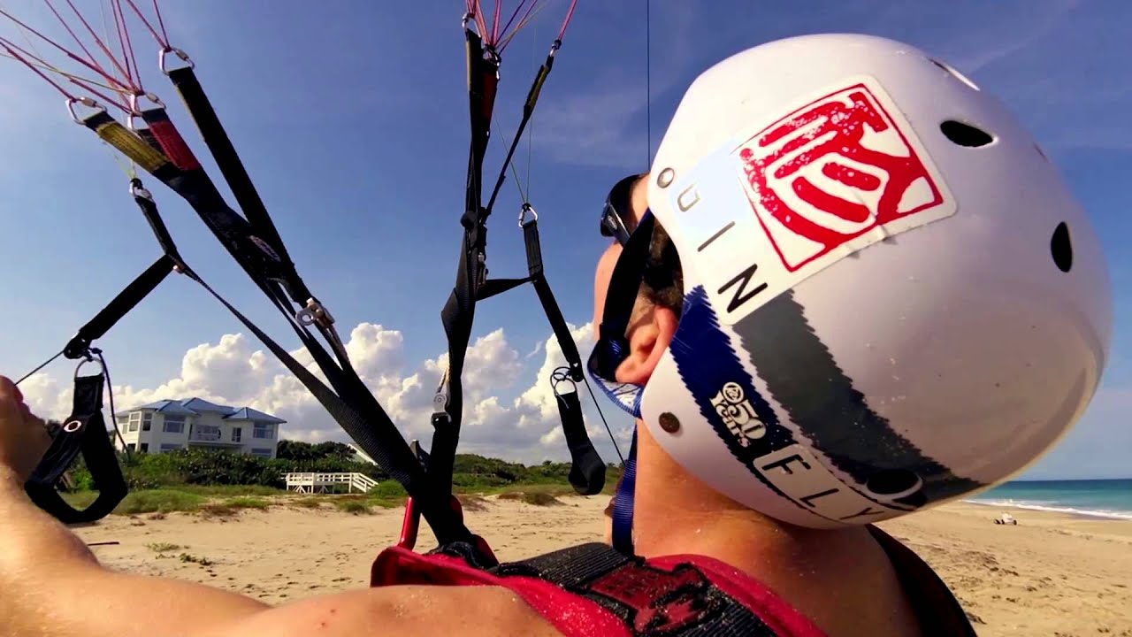 Florida Paramotor Training on the Beach with AviatorPPG - YouTube