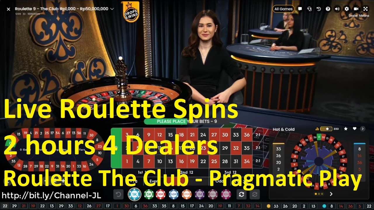 Live Roulette Spins 2 hours 4 Dealers Roulette The Club Pragmatic Play ...