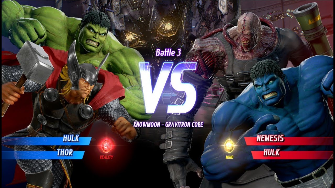 Marvel VS Capcom Infinite - Gameplay Arcade Mode - Hulk & Thor - 60 FPS ...