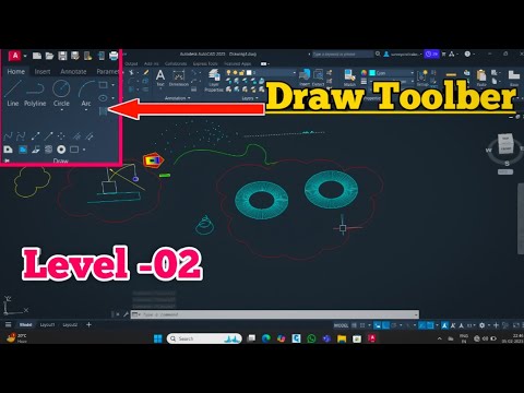 Autocad class Level 02 || Draw Section All Command Used - YouTube