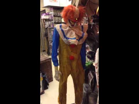 Halloween Fun Shop 2015 Twitching Clown - YouTube