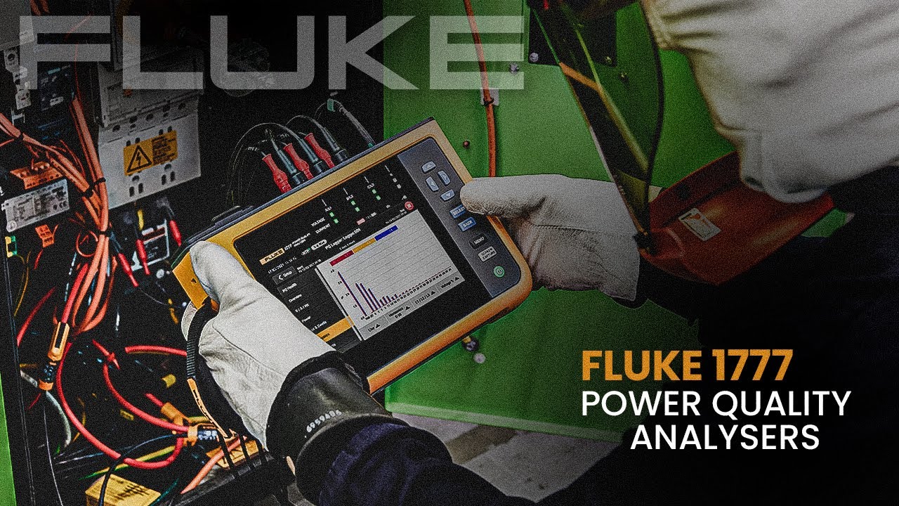 Fluke 1775 Three-Phase Power Quality Analyzers - YouTube