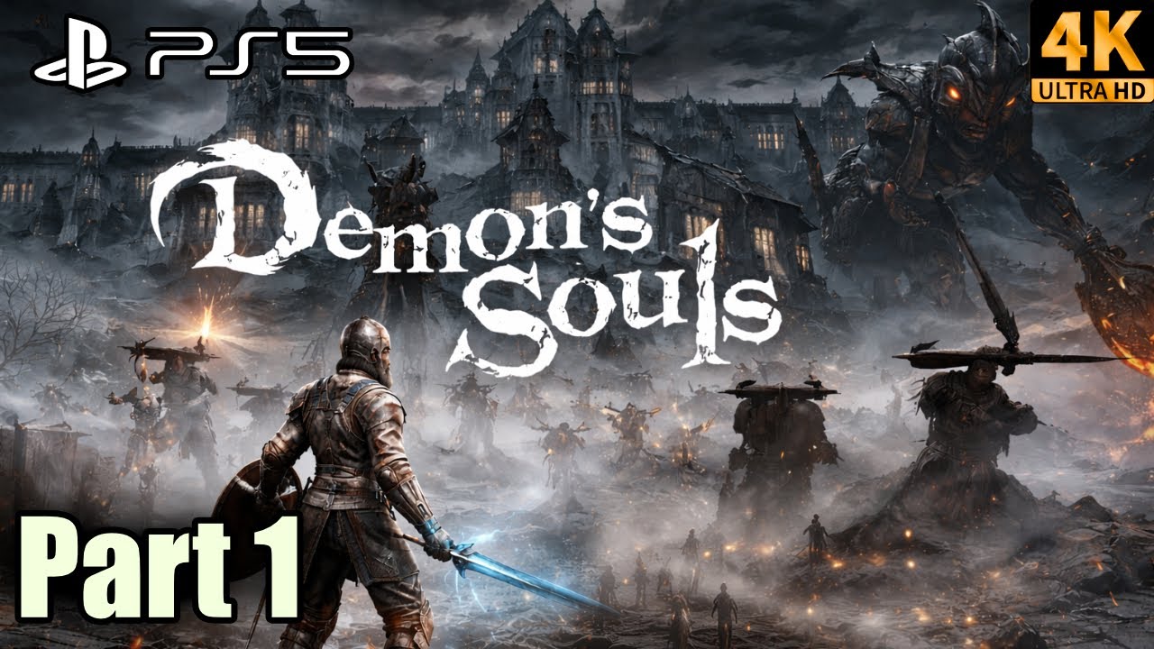 DEMON'S SOULS REMAKE PS5 Gameplay Walkthrough Part 1 (FULL GAME) 4K ...