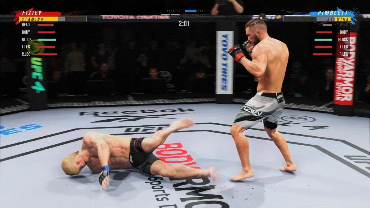 Never seen that animation in UFC 4 - YouTube