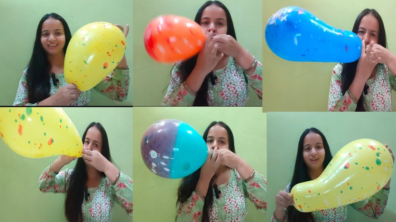 beautiful apple balloon | balloon video | beautiful print balloon - YouTube
