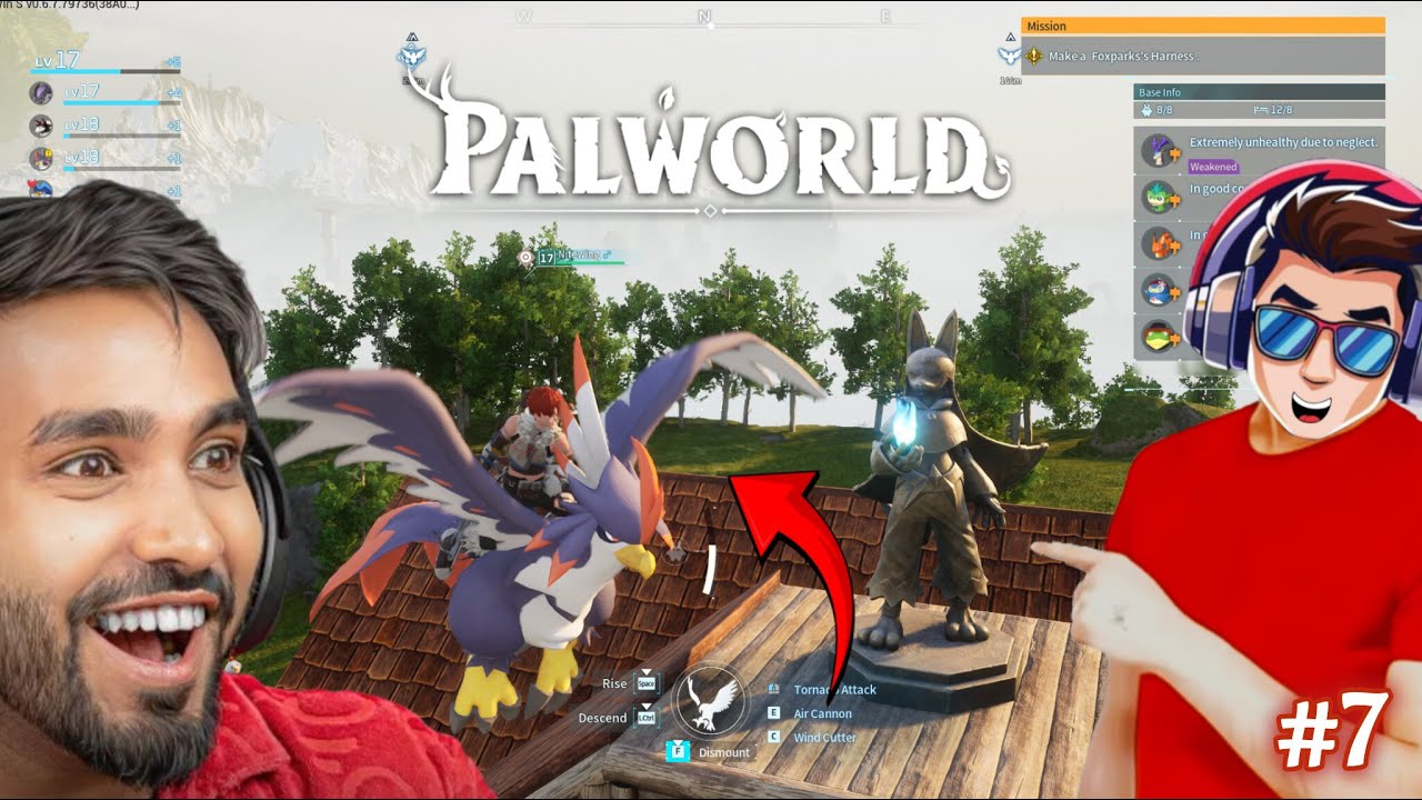 TIME TO FLY WITH MY PALS | PALWORLD GAMEPLAY #7 - YouTube