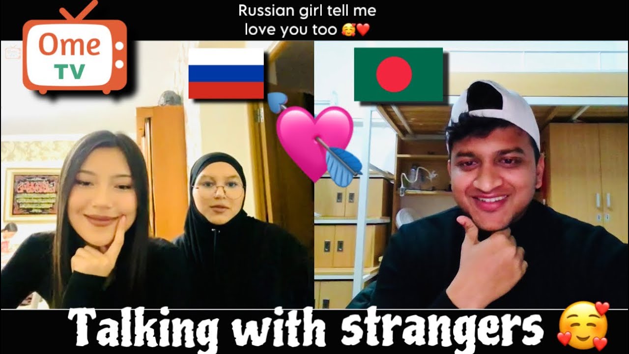 I Found Russian love on Ome TV !?! Russian girl shocked when I speak ...