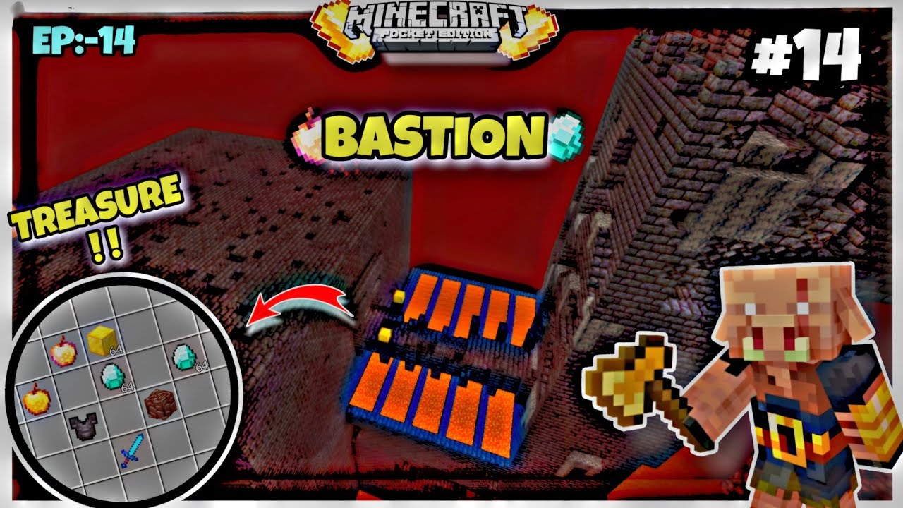 I Found A Treasure In Bastian 🤑 #14 | Minecraft survival series - YouTube
