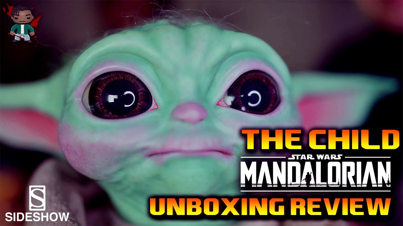 Sideshow The Child /Grogu /Baby Yoda/ The Mandalorian Life Size Figure ...