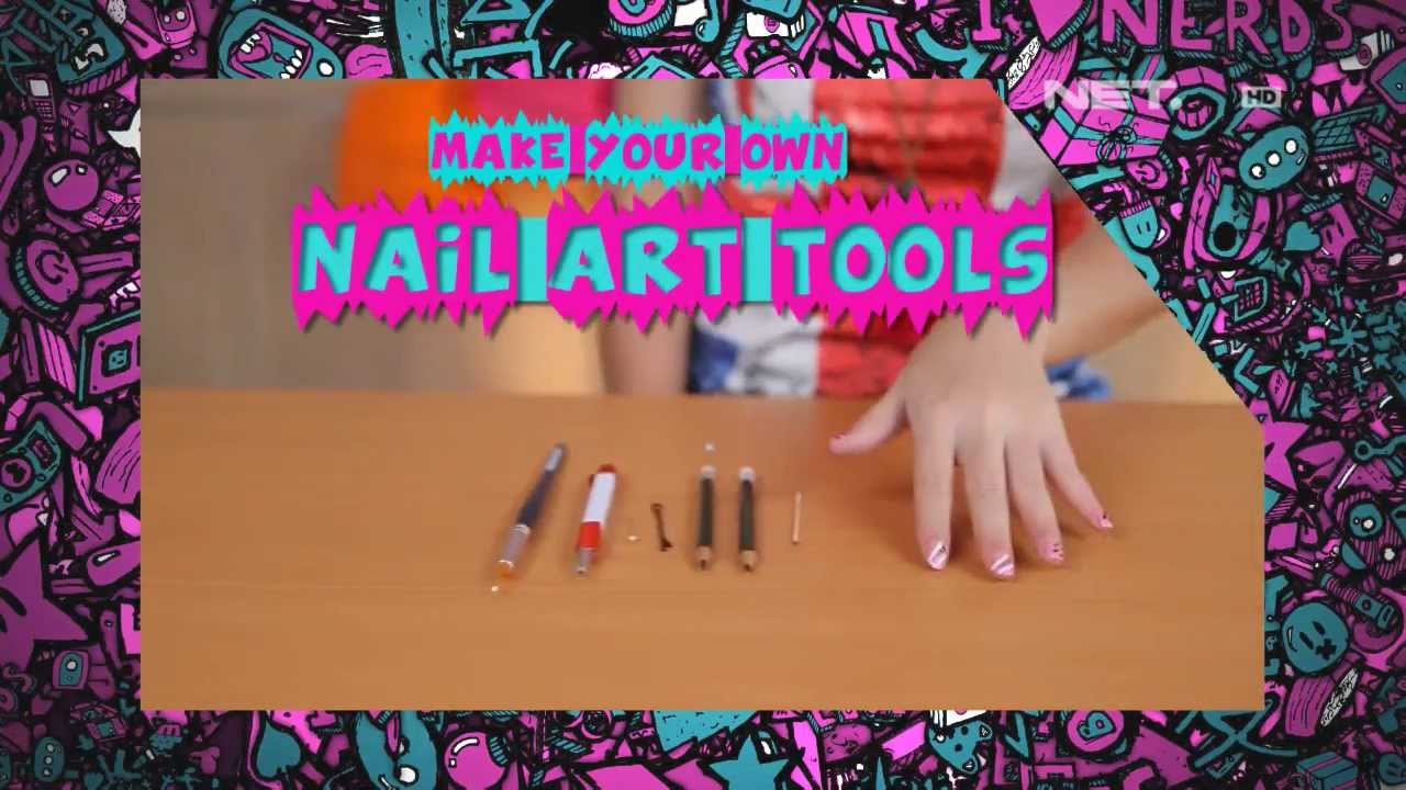 iLook - Make Your Own Nail Art Tools - YouTube
